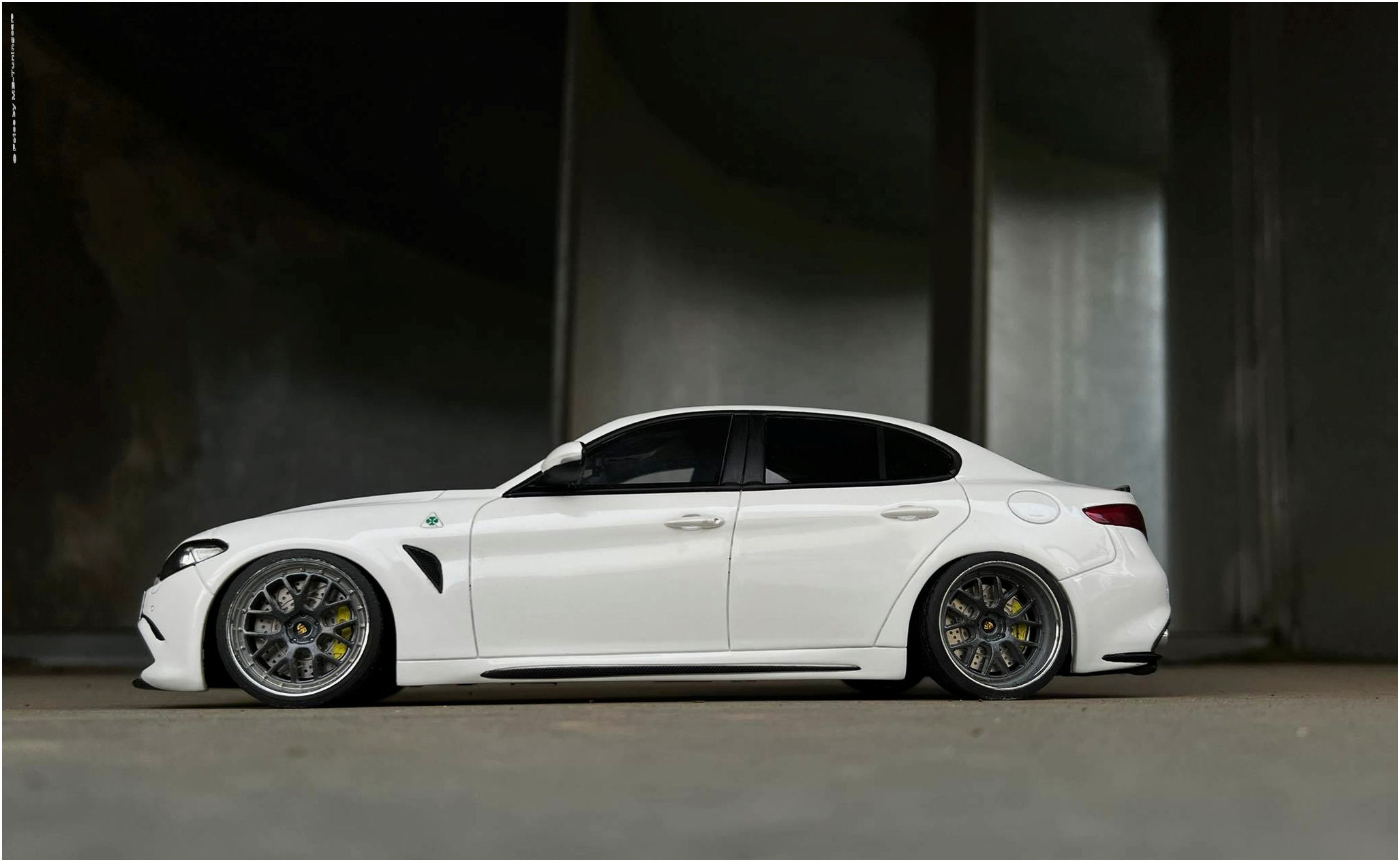 MB-TuningCars - 1:18 Alfa Romeo Giulia Quadrifoglio - Weiß Edition ...