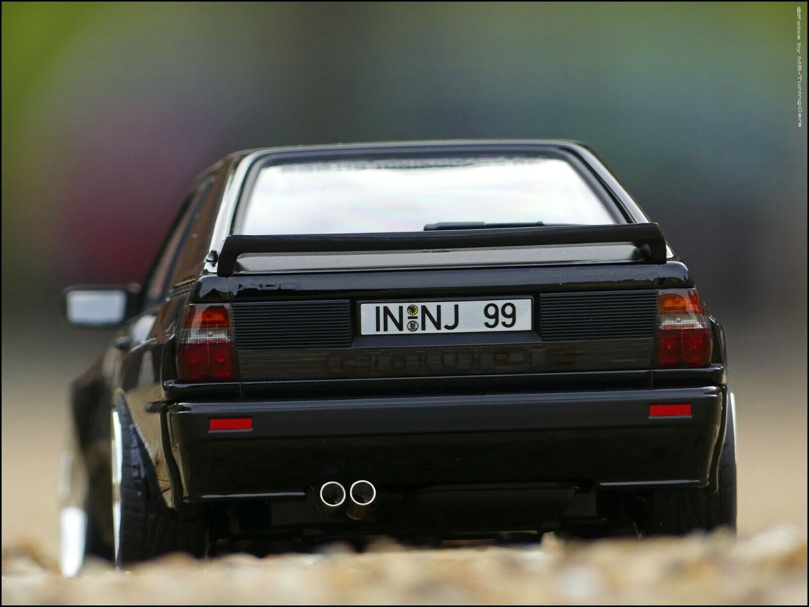MB-TuningCars - 1:18 AUDI SPORT QUATTRO BLACK EDITION [ KURZ VERSION ]