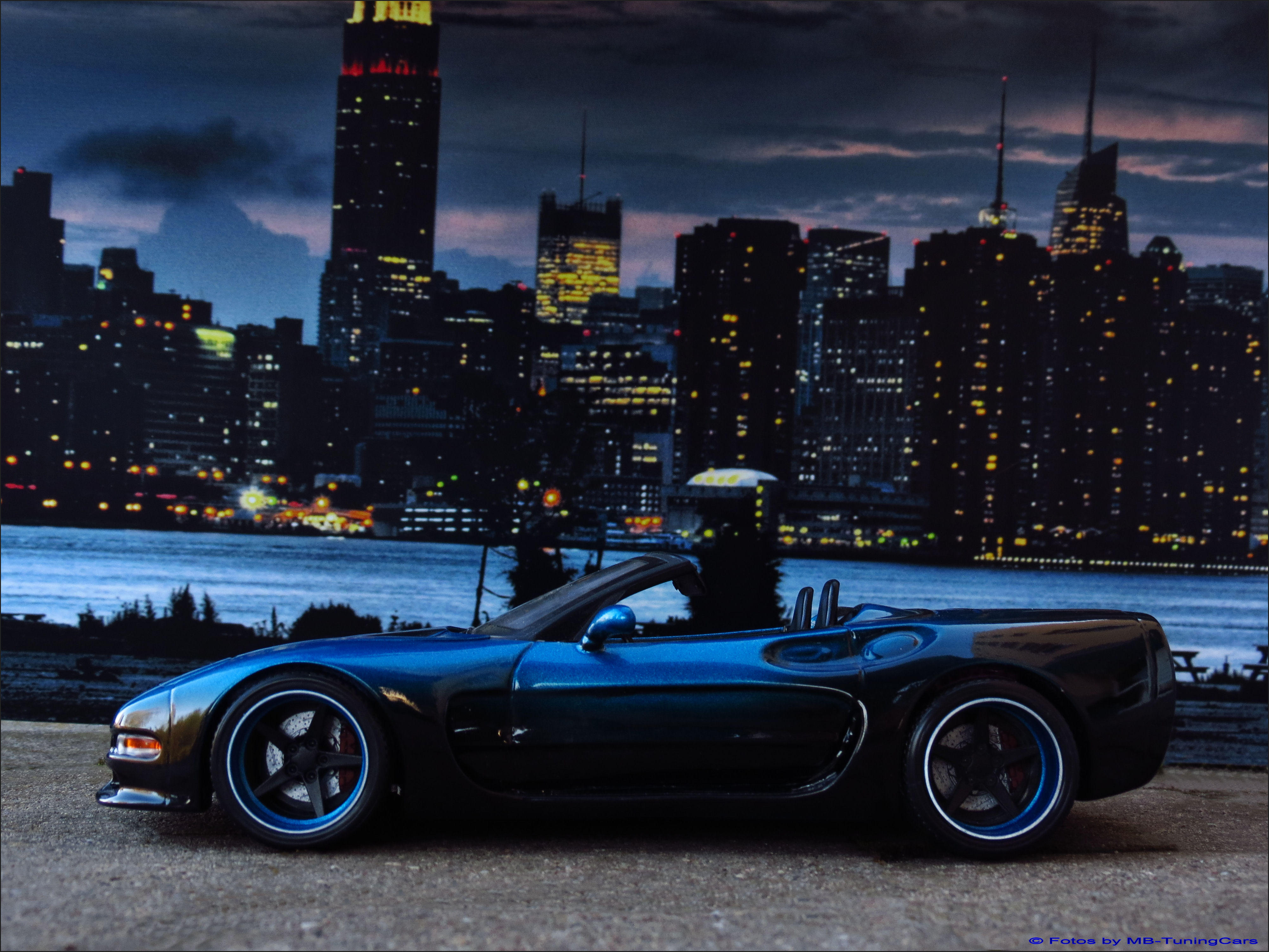 MB-TuningCars - 1:18 Chevrolet Corvette C5 Einzelstück Breitbau