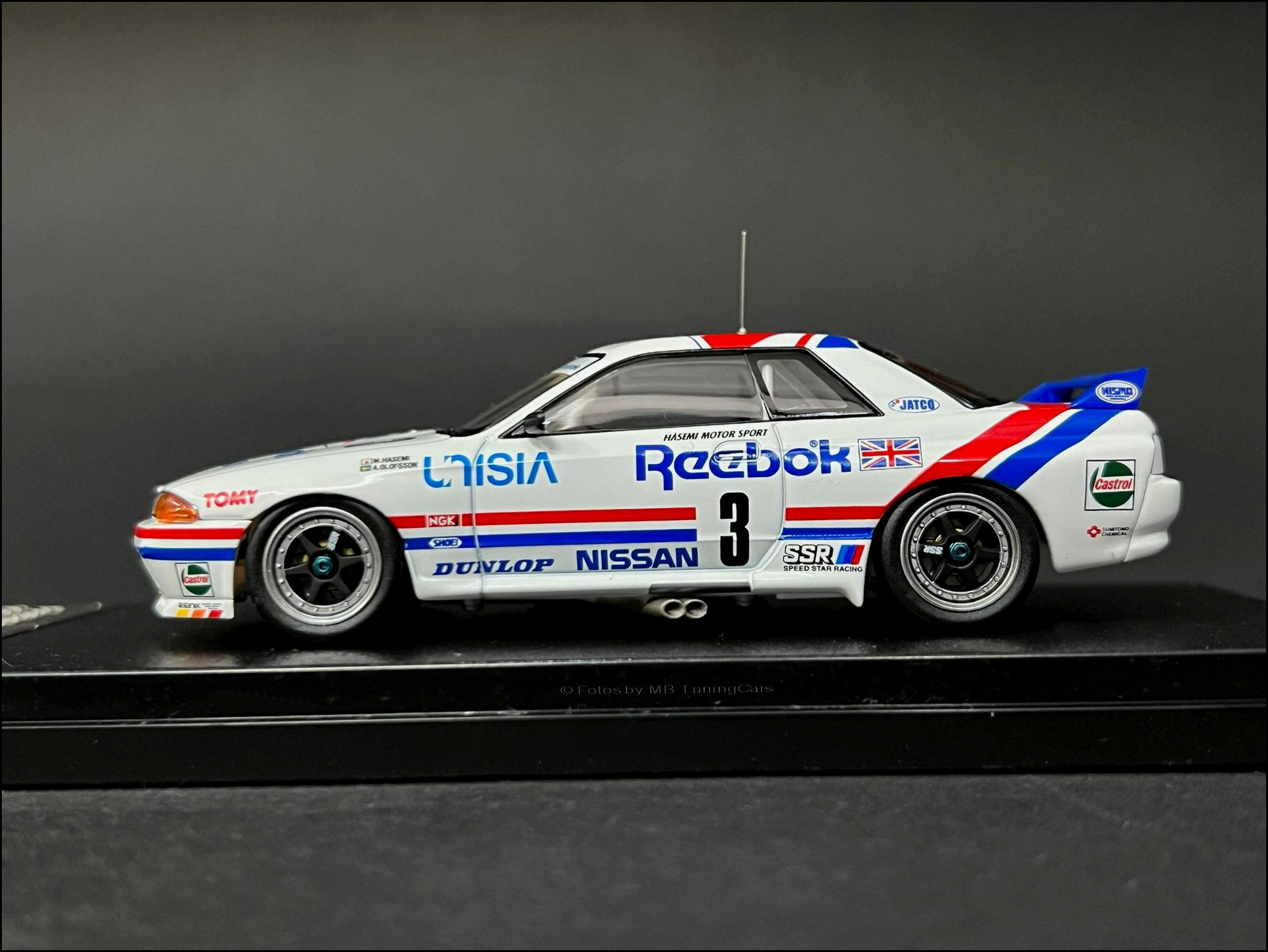 MB-TuningCars - 1:43 Nissan Skyline GT-R JTC Tukuba HPI Racing inkl ...
