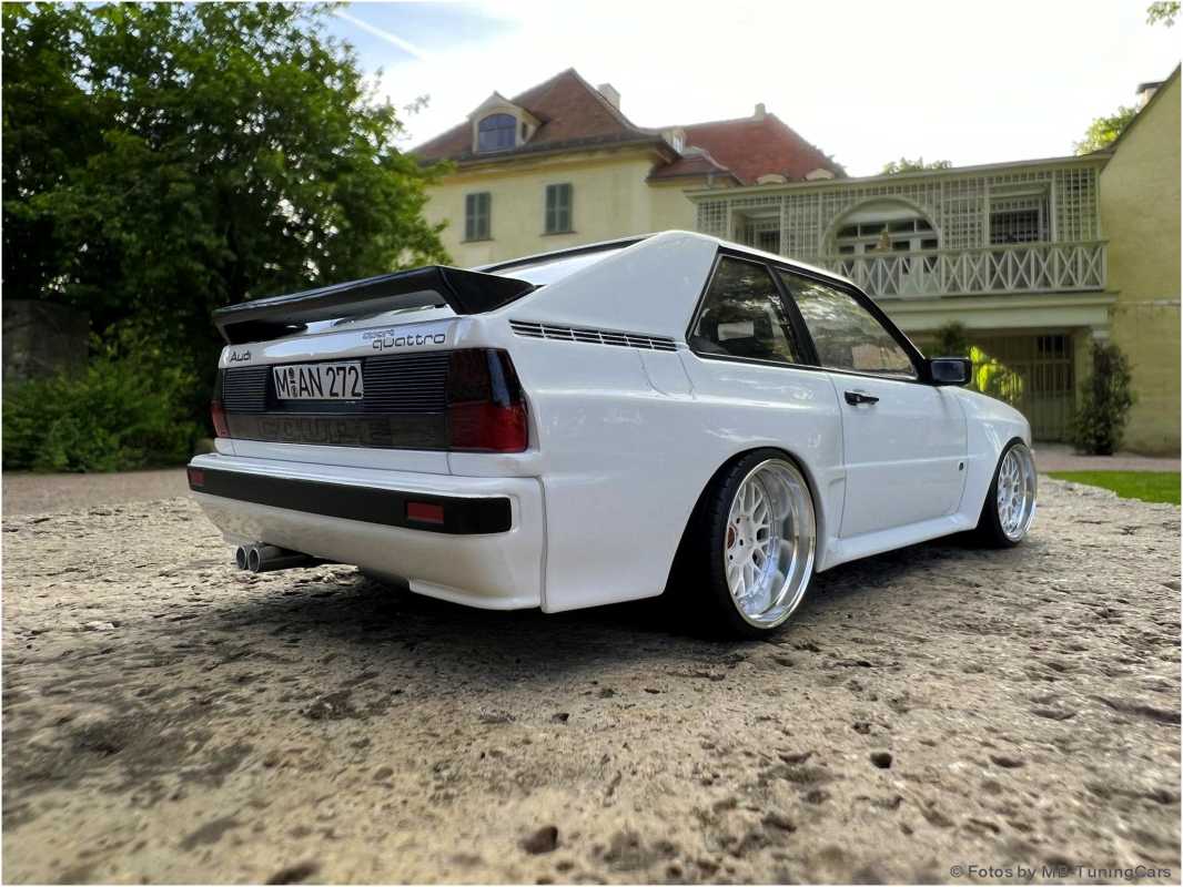 MB-TuningCars - 1:18 AUDI SPORT QUATTRO WEIß BBS EDITION [KURZ VERSION ...