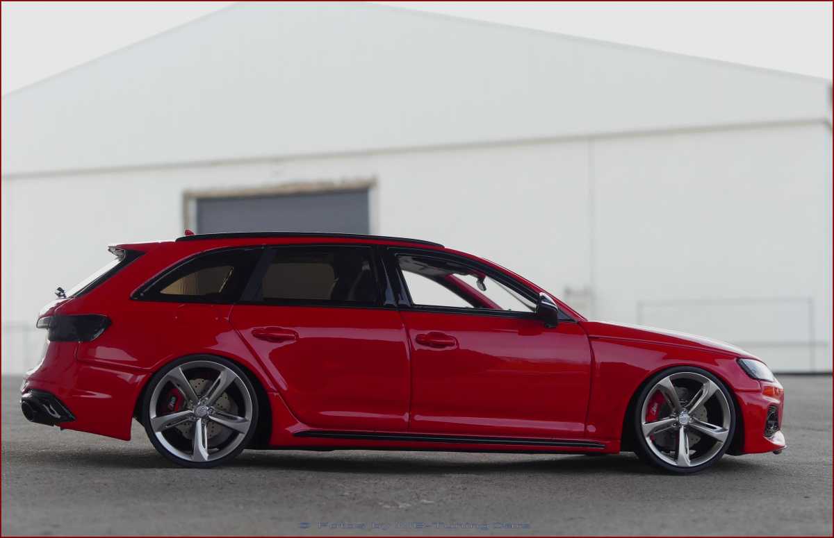 MB-TuningCars - 1:18 Audi RS4 Avant (B9) RED EDITION