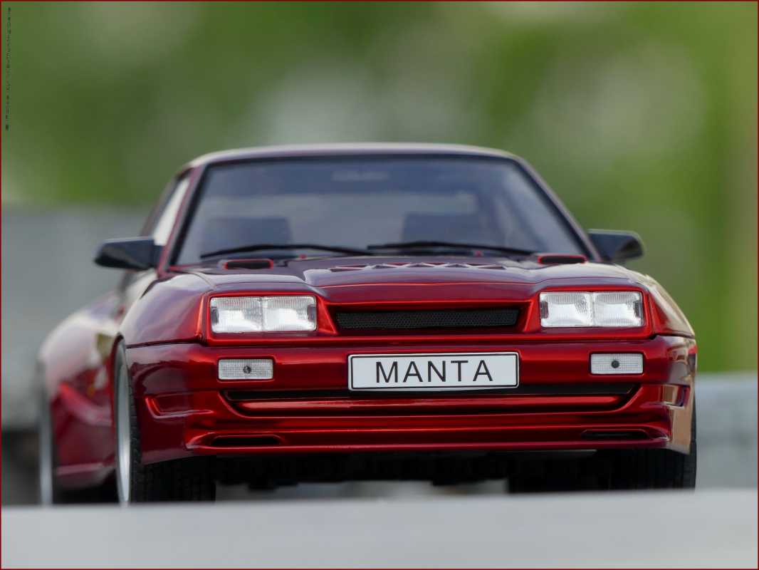 MB-TuningCars - 1:18 Opel Manta B Mattig WIDEBODY RED METALLIC EDITION ...