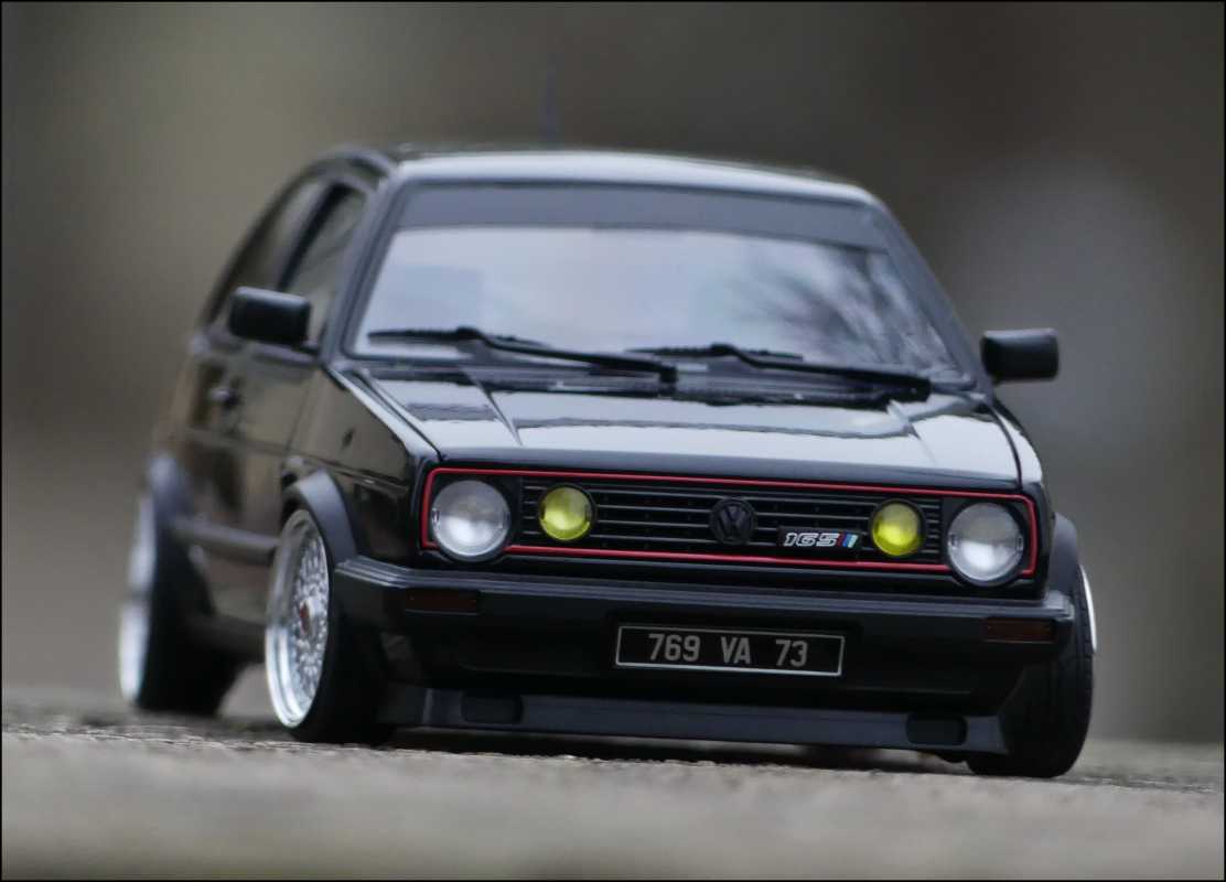 Vw Golf Mk2 Tuning For VW Golf MK2 Badgeless Grille, Black